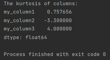 How To Calculate Kurtosis In Pandas • Pandas How To